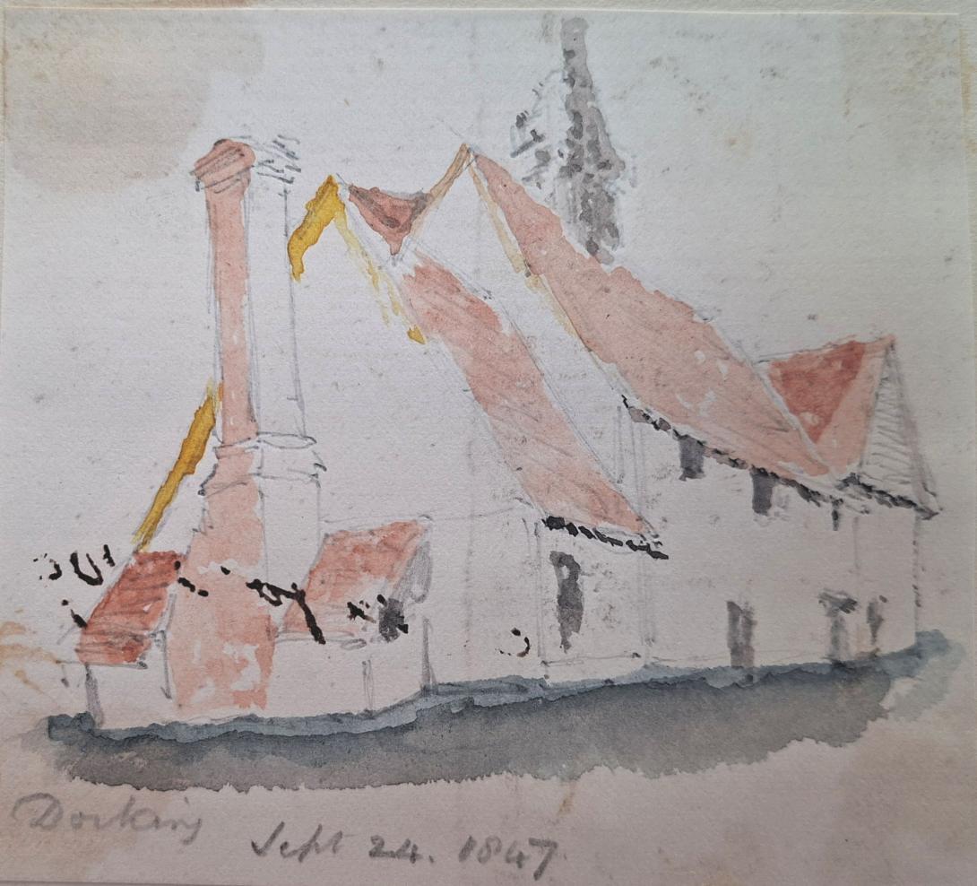 Cottage (Milton Street) Dorking June 24 1847 | Artware Fine Art
