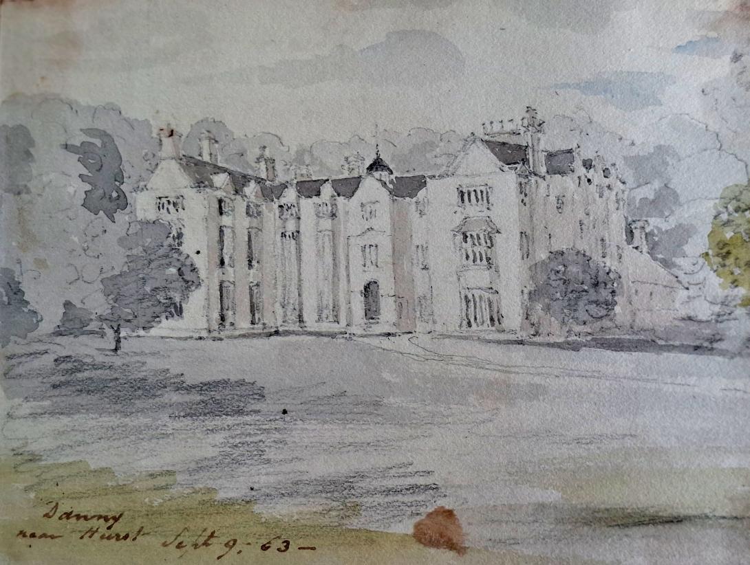 Danny House Hurstpierpoint Sussex September 9th 1863 | Artware Fine Art